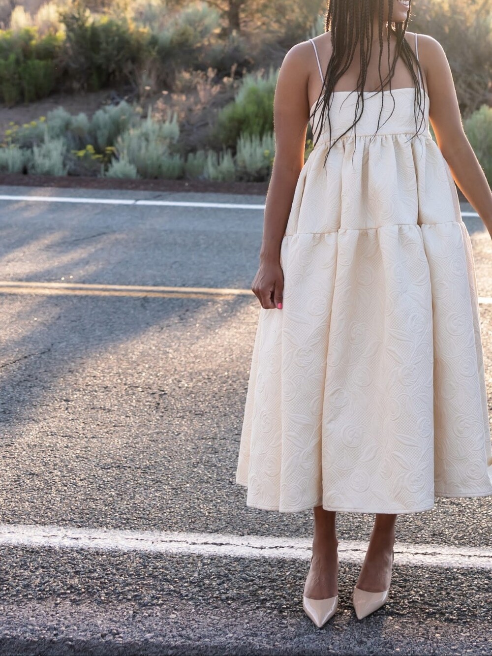 Tessa Fay | Dresses | Original Tessa Fay Puff Dress In Cream | Poshmark